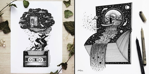 Ink Illustrations