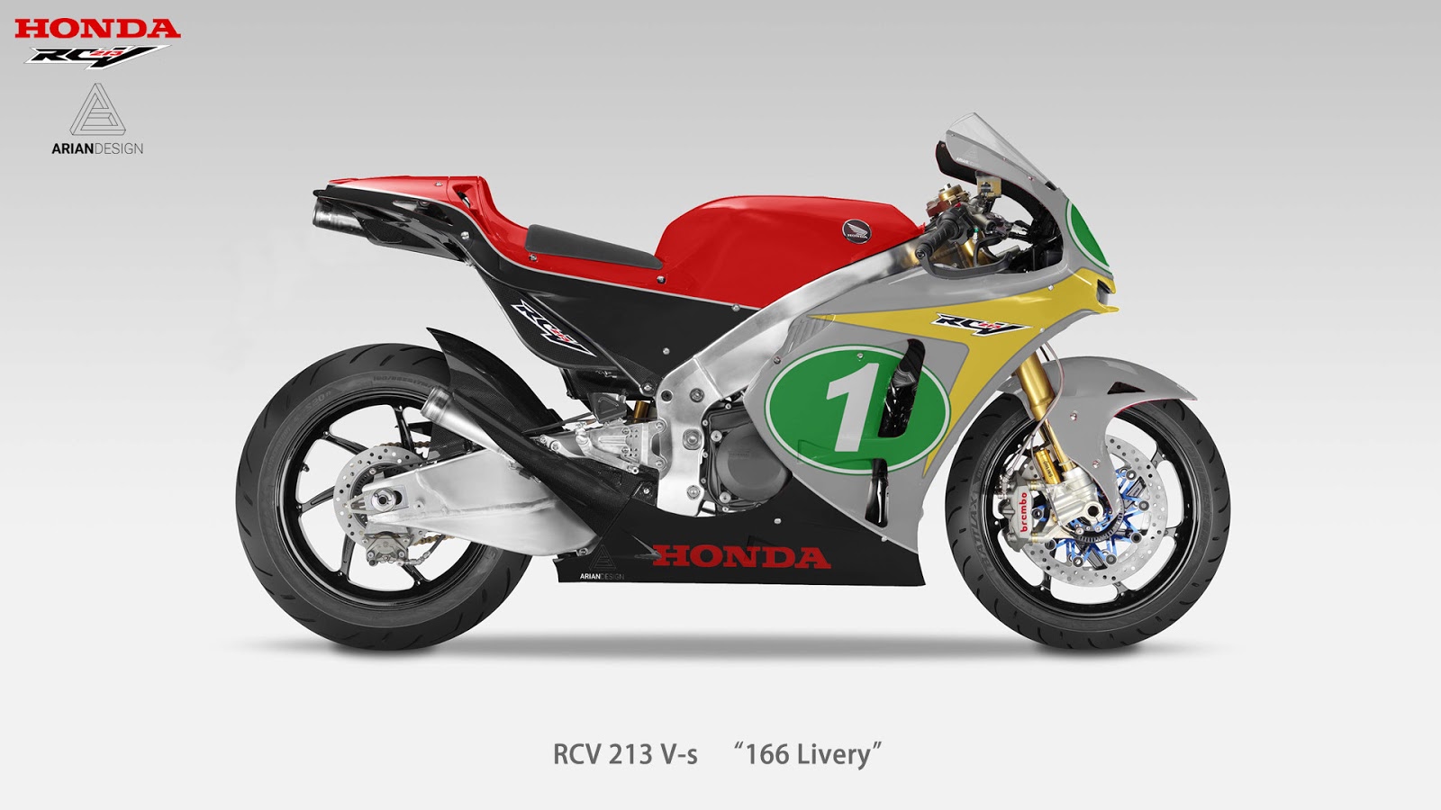 Racing Cafè: Honda RC 213V "Historical Colours" by Arian Shamil