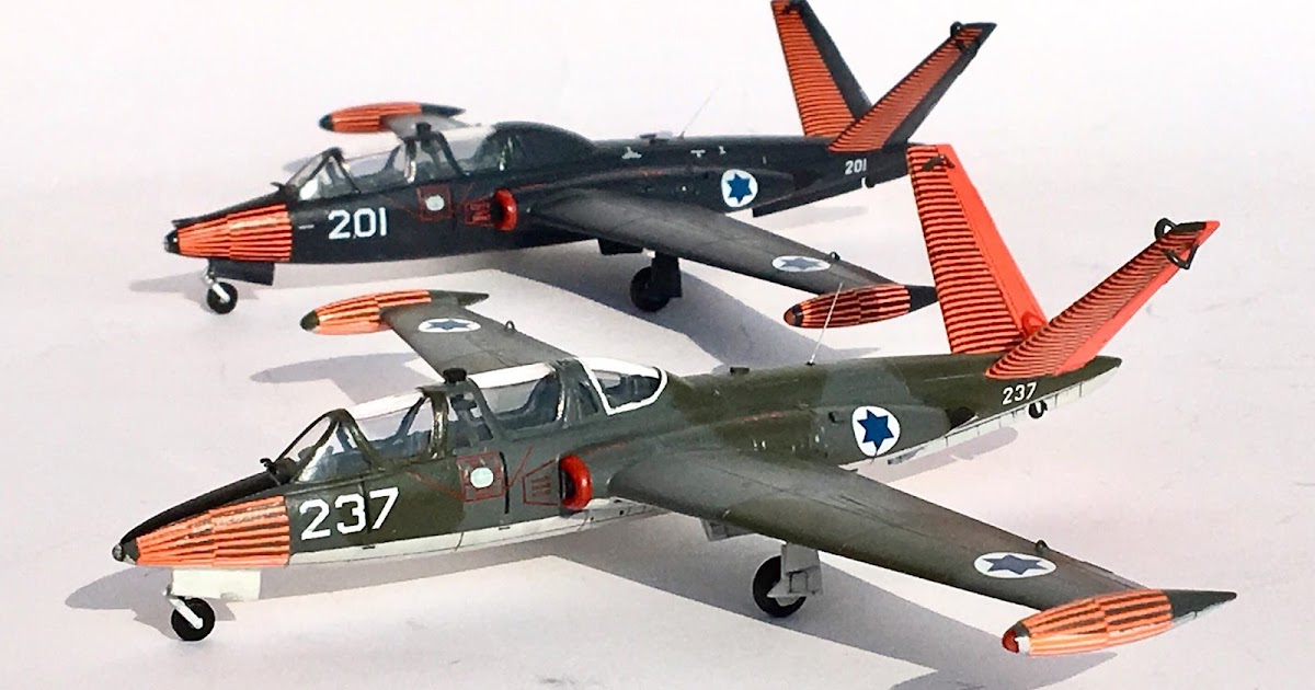 Yoav Efrati's seventh built Fouga Magister in 1/72
