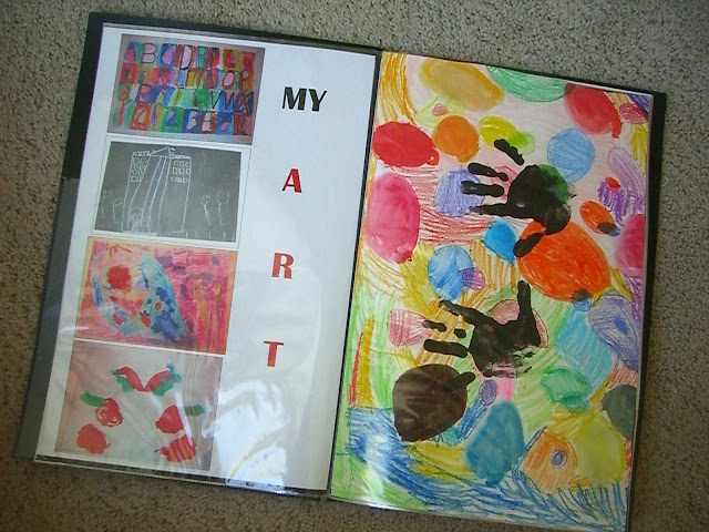 Home Confetti: Kids Art Keepsake for Non-Scrapbookers