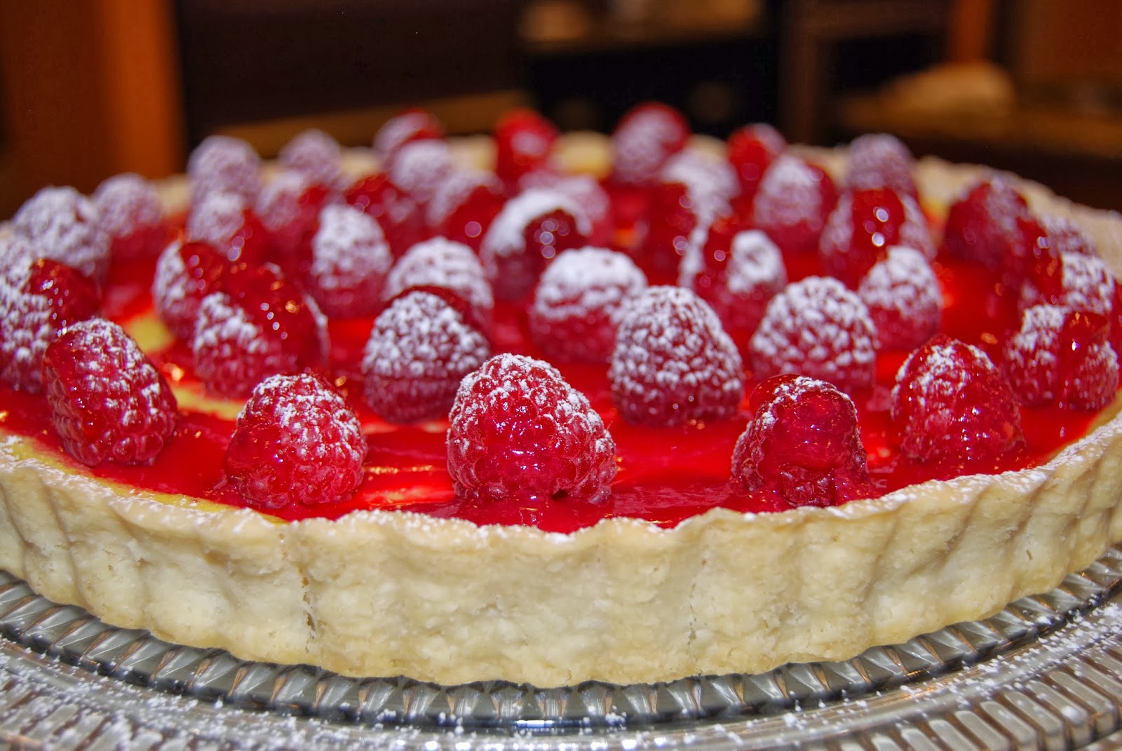 Gamma Susie's This n That: Lemon Raspberry Tart - Yum!