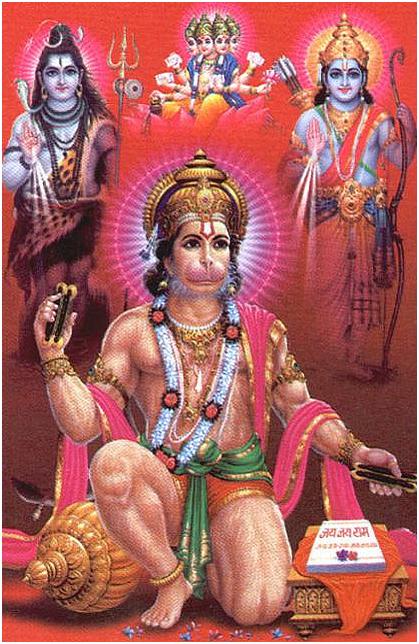 Hanuman - Complete Personality - Humans are Evolved Form of Various ...
