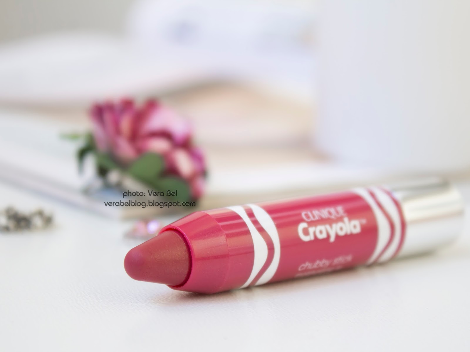 Vera BEL: Clinique помада Crayola Chubby Stick в оттенке Mauvelous