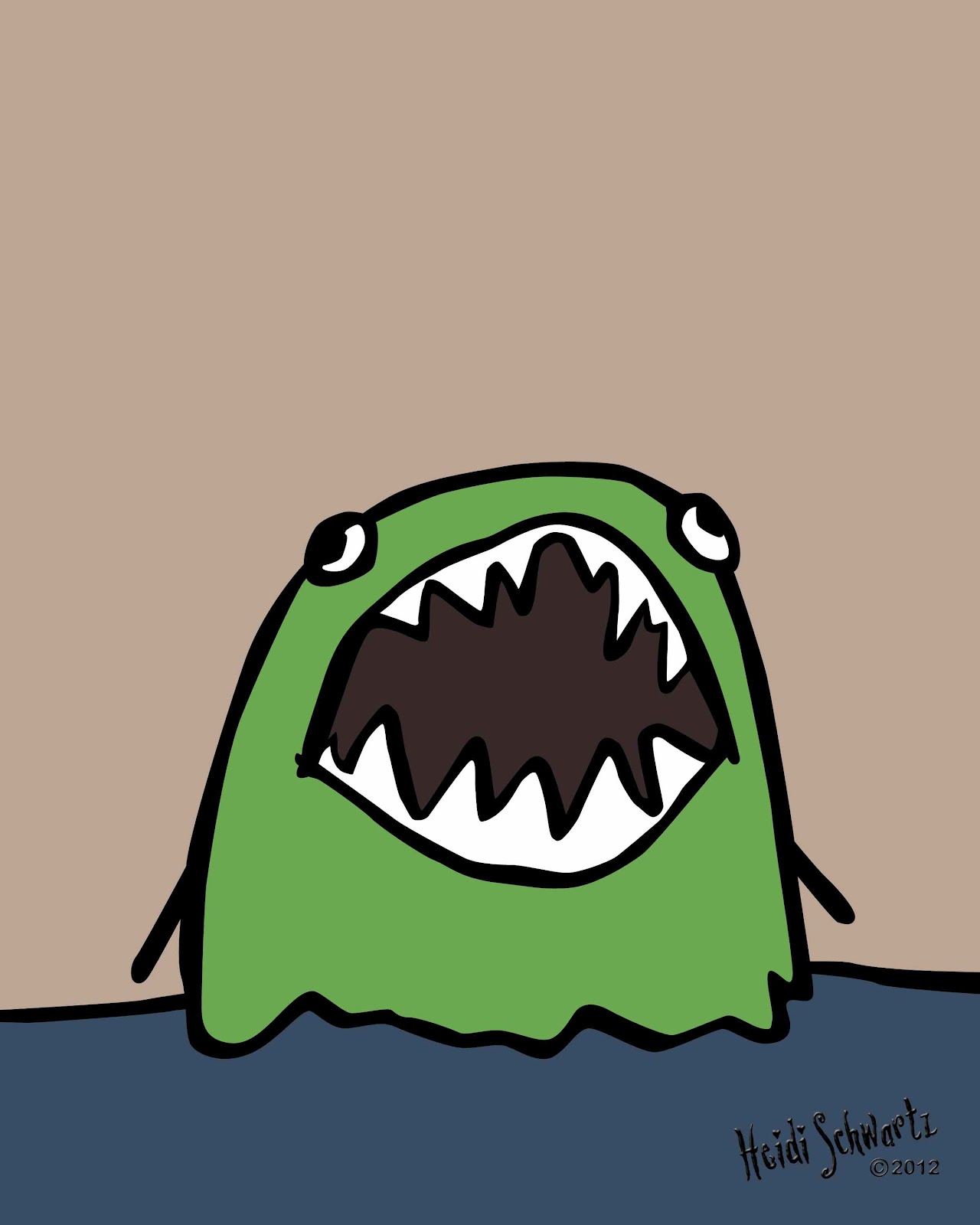 Heidi Schwartz: Derpy Owl and Mouthy Monster