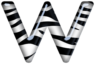 Abecedario Cebra. Zebra Abc. - Oh my Alfabetos!