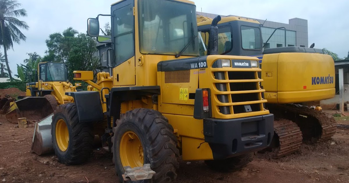 Pusat Jual Beli Alat Berat Bekas Terlengkap: Wheel loader Komatsu WA100 ...
