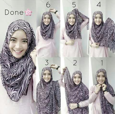 Aneka Tutorial Hijab Remaja | Berbagai Tutorial
