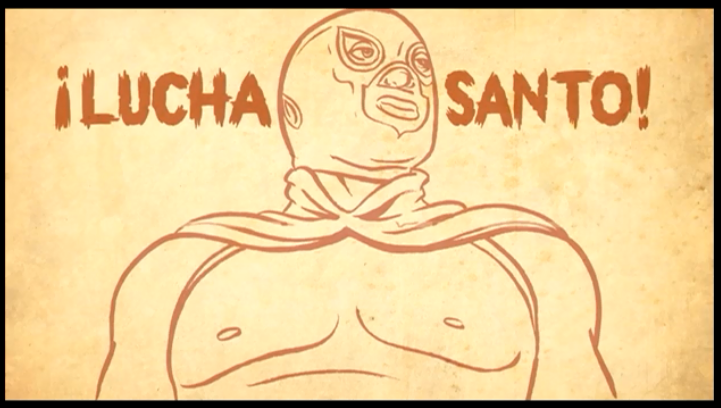 Elazotevenezolanoelblog: Caricaturas del Santo ¡Lucha, Santo!