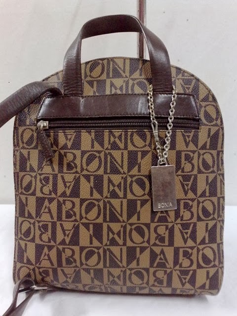 JohairiStore: Authnetic BONIA Monogram Backpack (SOLD)