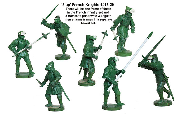 Tabletop Fix: Perry Miniatures - French Foot Knights 1415-29 Preview