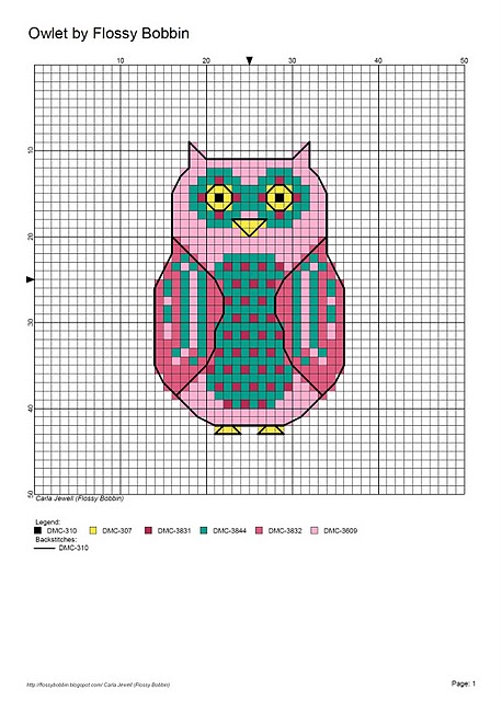 cute hoots: Free Cross Stitch Owl Pattern