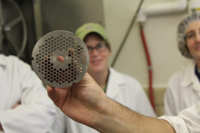 Colin Baumgartner on Saturday’s Sausage Workshop