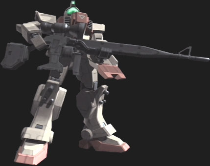 RGM系列研究室: RGM系列研究 RGM-79[G] 陸戰先行量產型GM