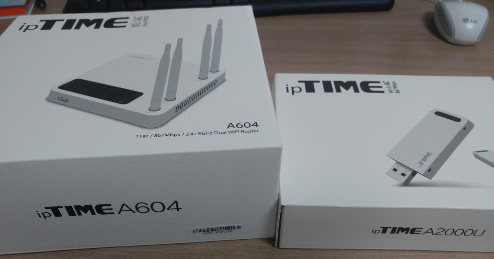 ipTIME A604 & A2000U