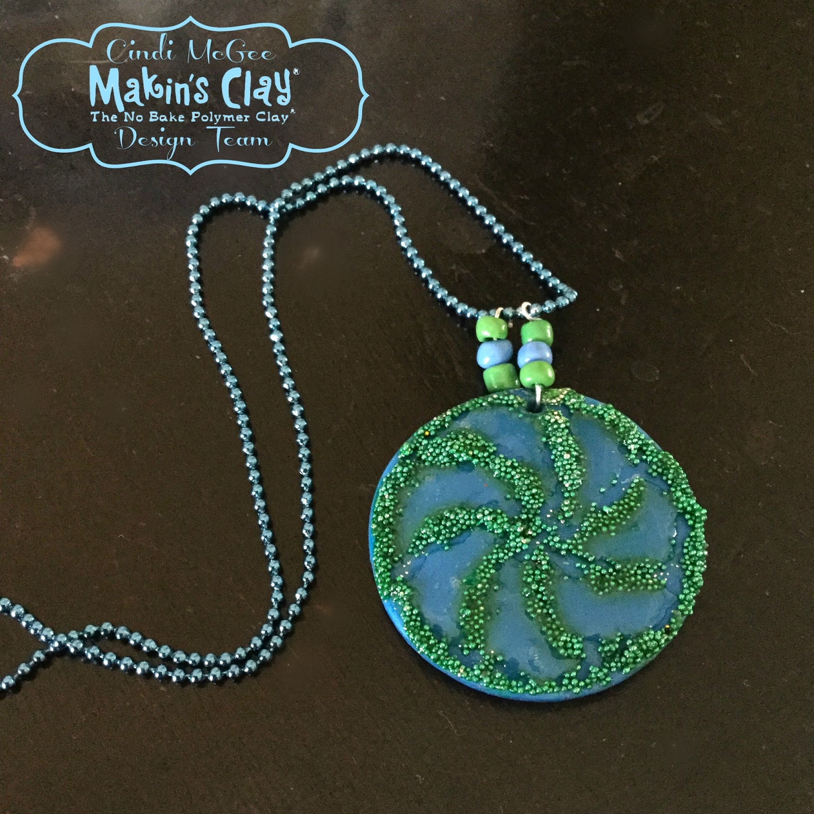 Swirled Microbeads Necklace