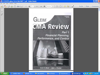 Finance & Accounting Study material: Gleim CMA and Wiley CMA Review