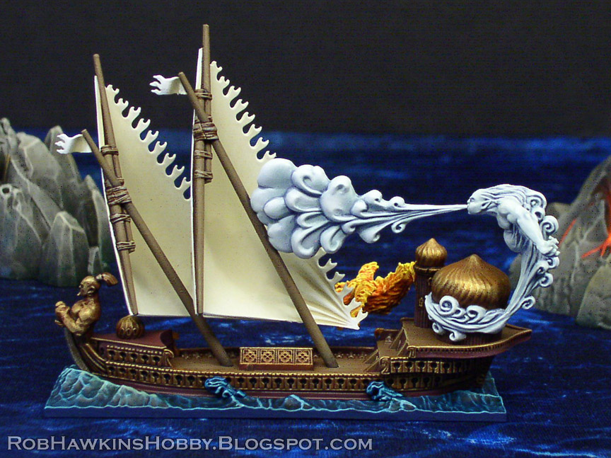 Rob Hawkins Hobby: Dreadfleet: Shadewtaith and the Flaming Scimitar