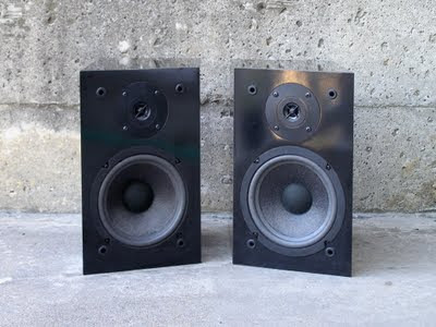 SEVENTIES STEREO: Just arrived. Just refoamed. NHT Model 1 loudspeakers.