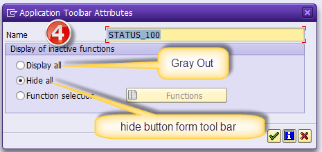 SAP ABAP Enable or Disable / Hide Function Keys on the application tool ...