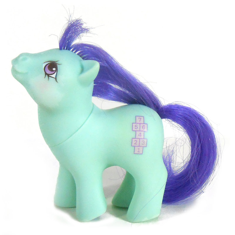 My Little Pony Baby Hopsi Year Six German Play and Care Sets G1 Pony ...