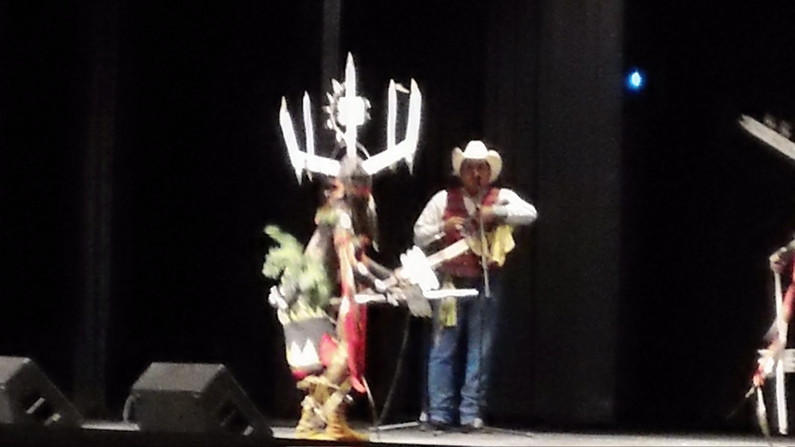 Out here in Pinon: Apache Crown Dancers