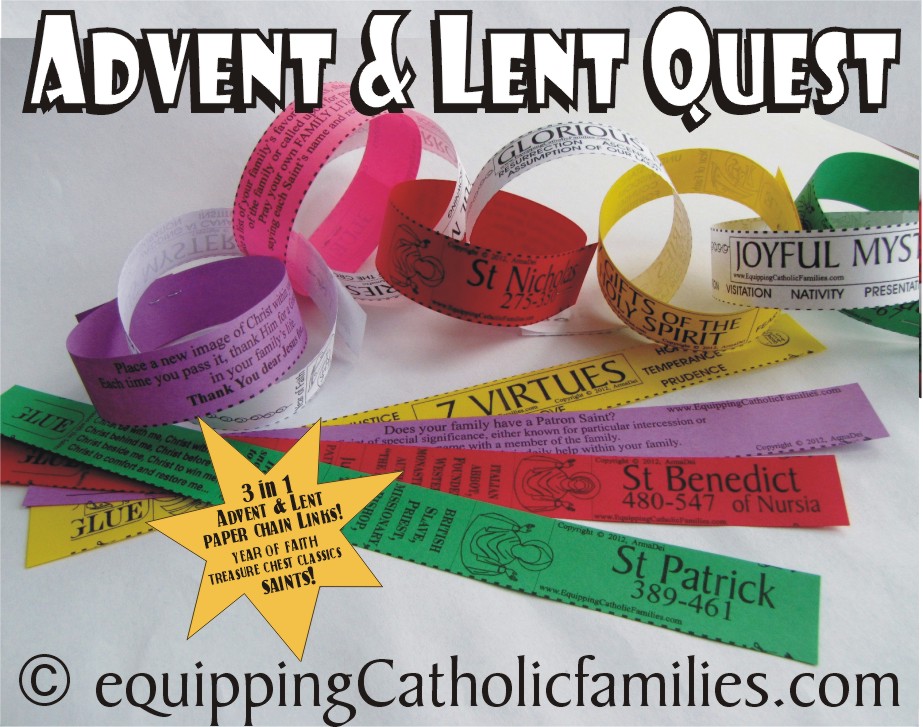 NEW! Advent and Lent Quest... for the Year of Faith and MORE ...
