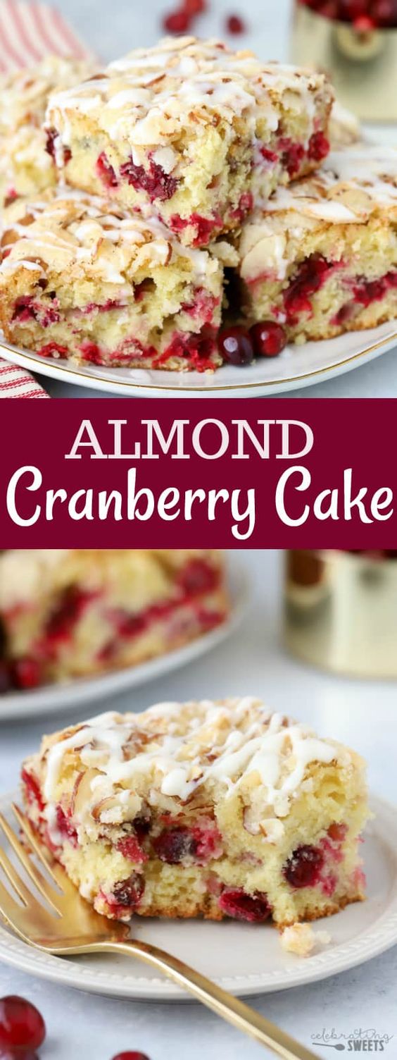ALMOND CRANBERRY CAKE - Serve Droid