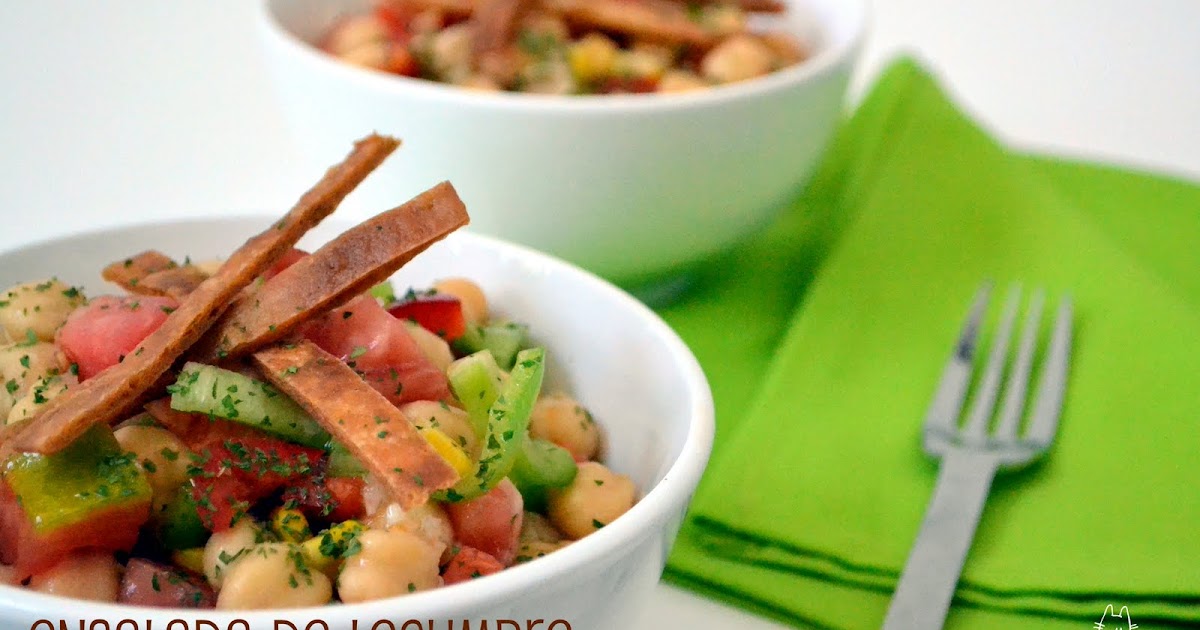 ENSALADA DE LEGUMBRES SABOR TEX-MEX ~ The Spanish Food