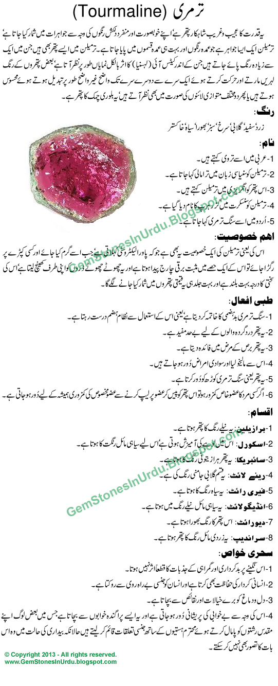 All Stone In Urdu