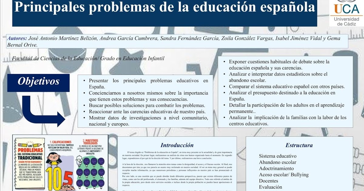A grandes problemas, grandes soluciones: Póster