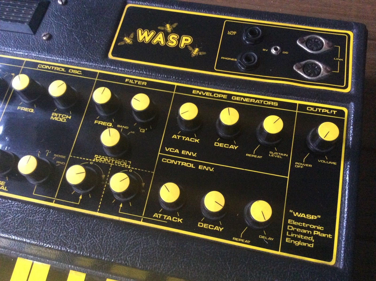 MATRIXSYNTH: 1978 EDP WASP SYNTHESIZER