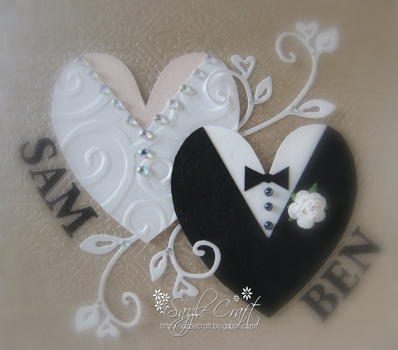 Sazzle Craft: Wedding with Bling