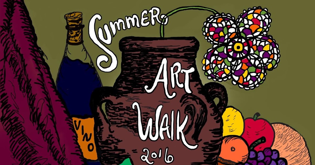 Little Italy Summer Art Walk 2016 Poster