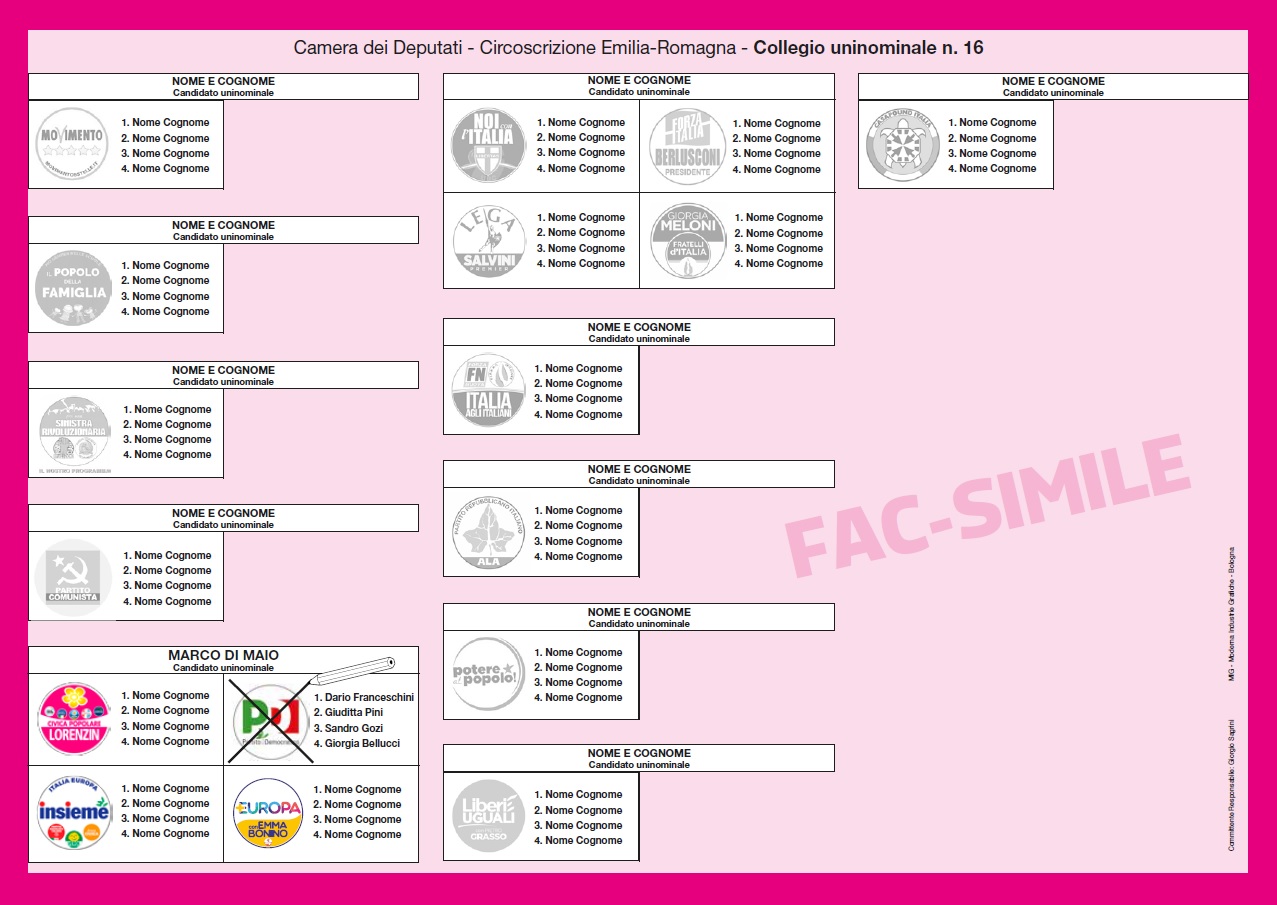 I Democratici per Casola: Per la Camera e per il Senato, il 4 marzo ...