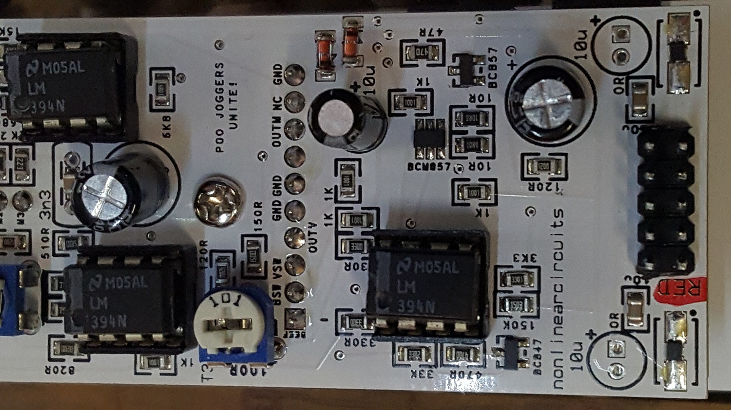 nonlinearcircuits: Mogue mixer & VCA