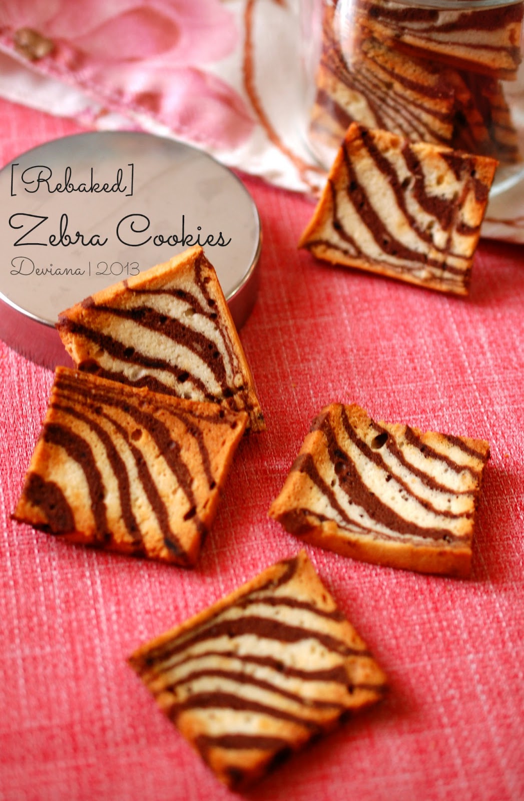 Beranda Devi: Zebra cake & cookies