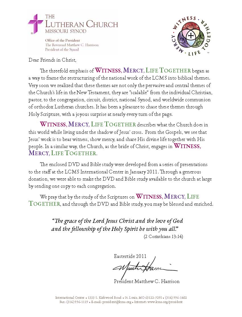 The ABC3s of Miscellany: Witness Mercy Life Together Bible Study ...