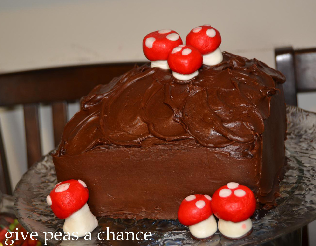 Give Peas a Chance: Marshmallow Fondant Toadstools