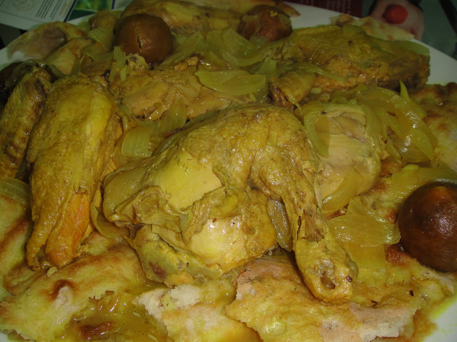 Maryam's Culinary Wonders: 237. Chicken Tashreeb