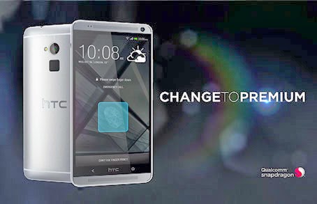 HTC One Max Silver 4G Comparaison Smartphone - Comparatif Smartphones