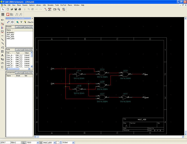 Circuit Wiring Solution: P CAD Software
