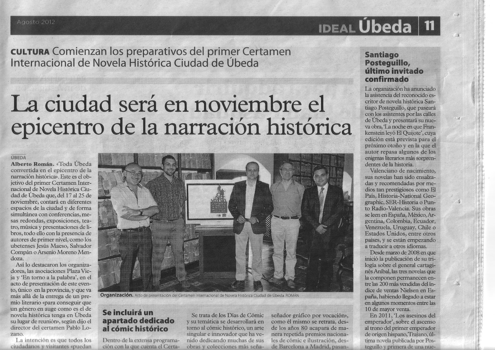 Asociación Plaza Vieja: Noticia Ideal de Úbeda:La ciudad será en ...