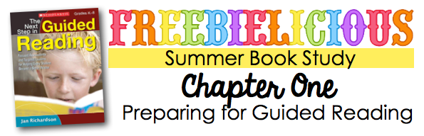 Guided Reading Book Study Chapter ONE! - Kreative in Kinder
