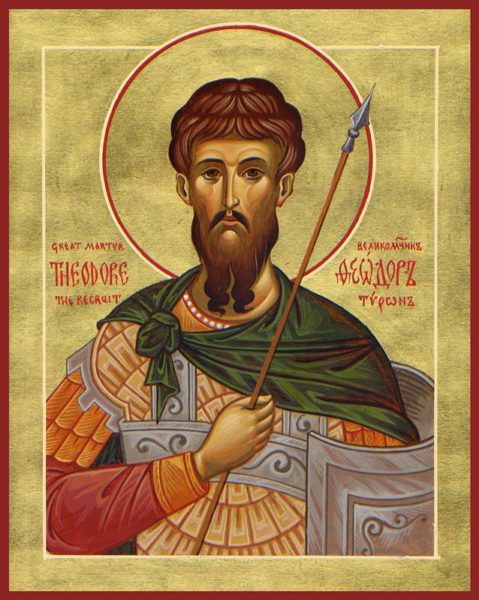 365 Saints: 06 Works, Today, February 7th, is Saint Theodore Stratilat ...