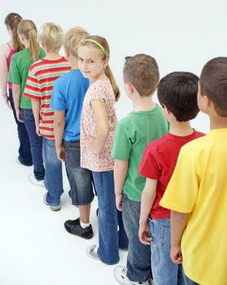 Uber-Dork (The 8-Year-Old Me): Alright Class, Form a Line...