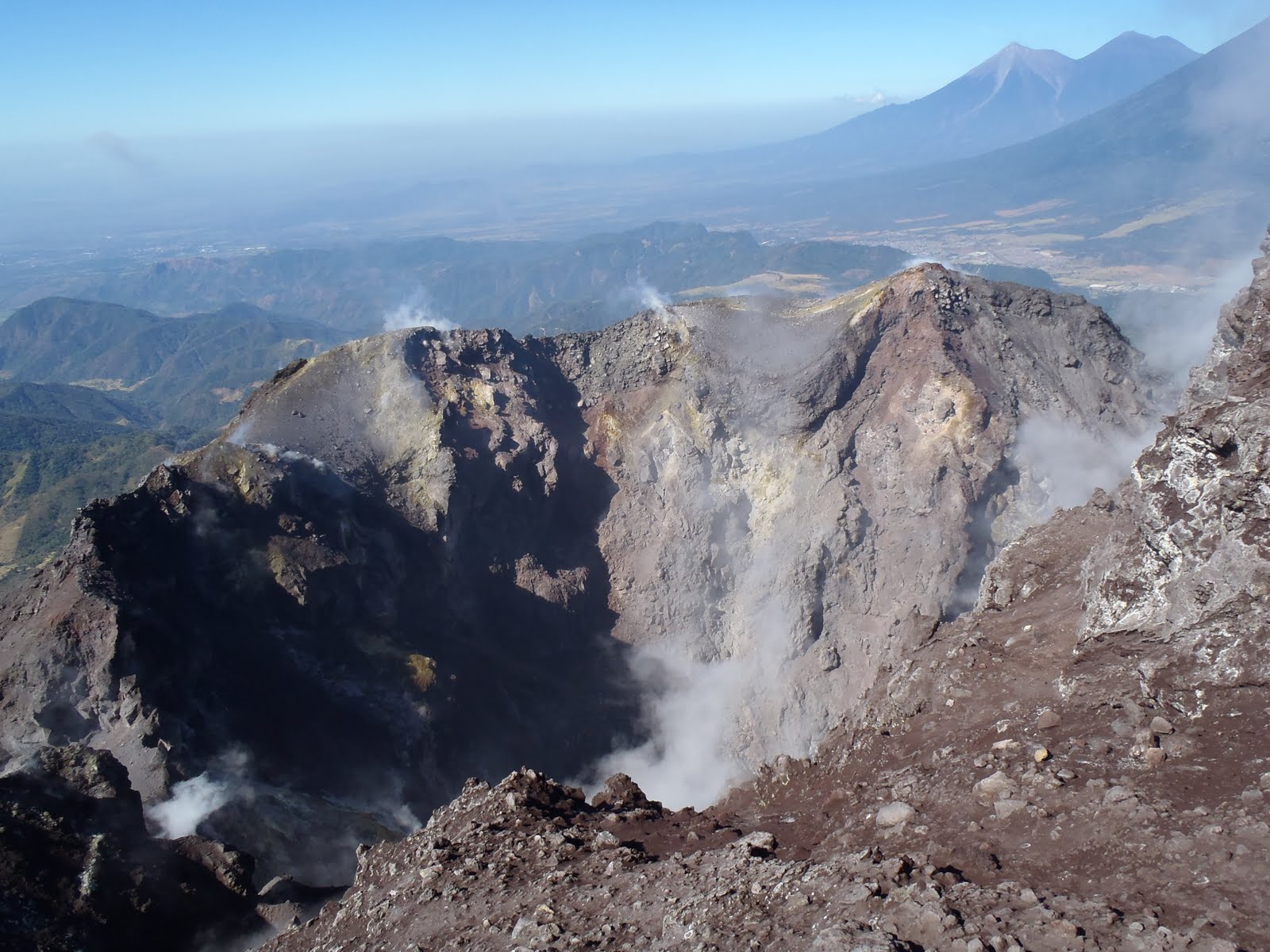 Peace Cor in El Salvadorps: Volcano Pacaya
