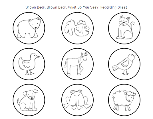 Brown Bear Free Printable