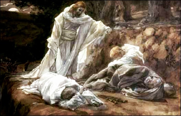 "Fear God, Love God, Serve God": "Asleep!"