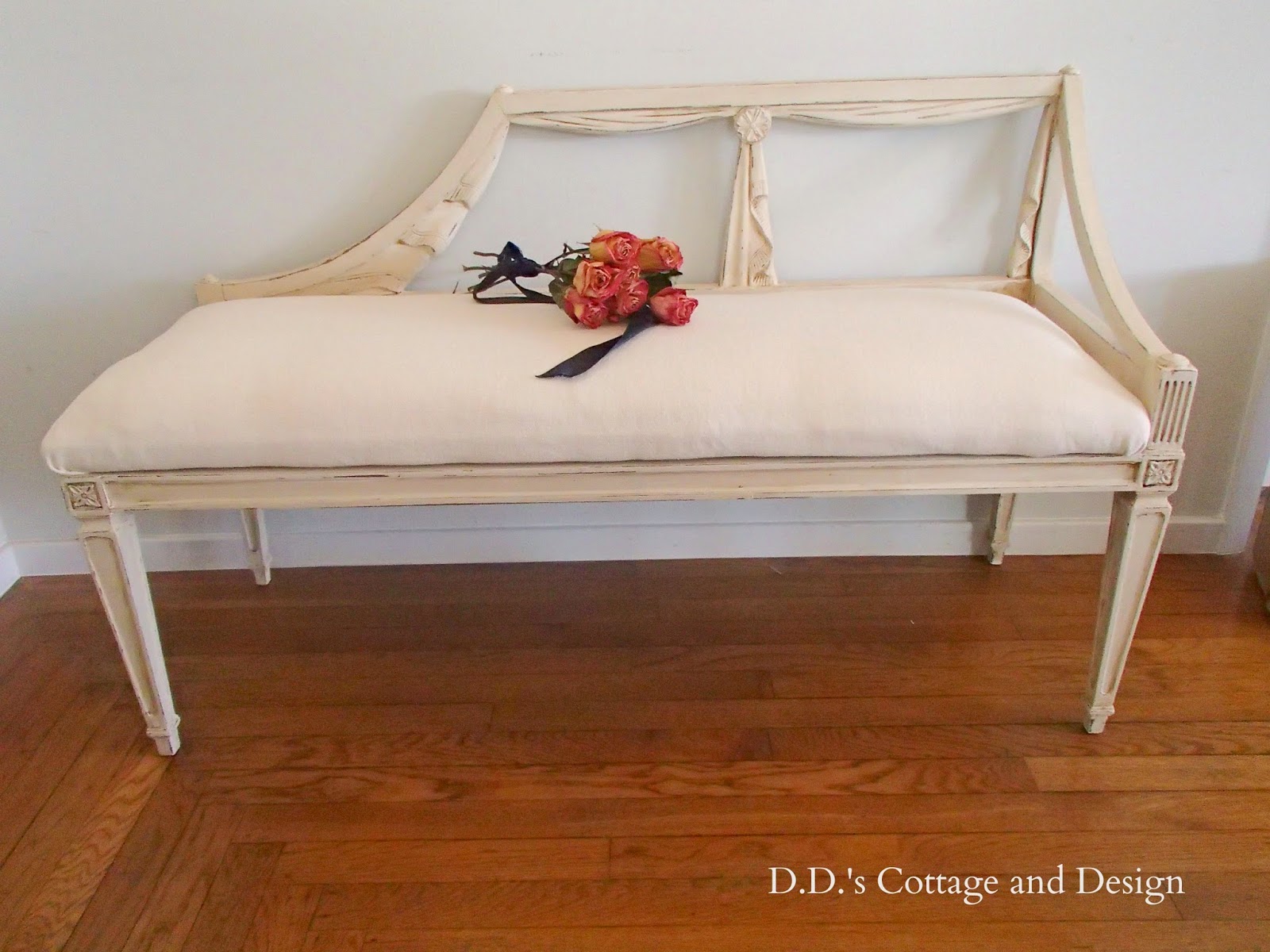 D.D.'s Cottage and Design: French Bench