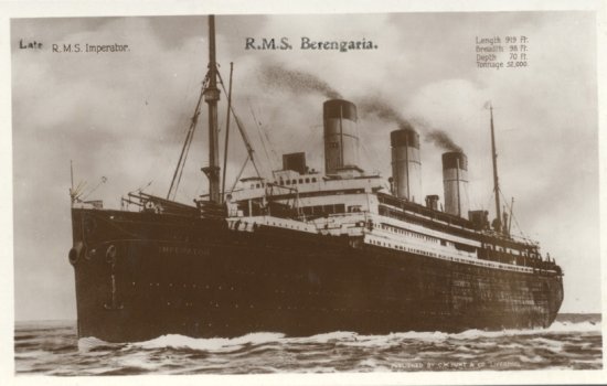 Transatlantic Era: SS Imperator - RMS Berengaria...